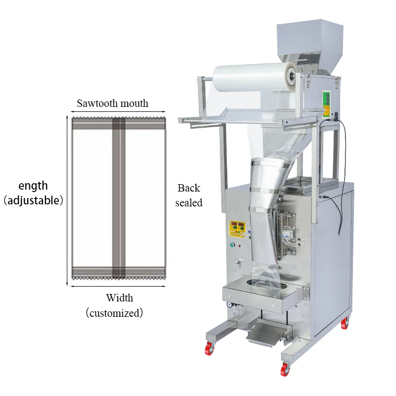 1000g Multifunction Packaging Machine Sealing Machine Groundnut Peanut Nuts Biscuit Popcorn ...