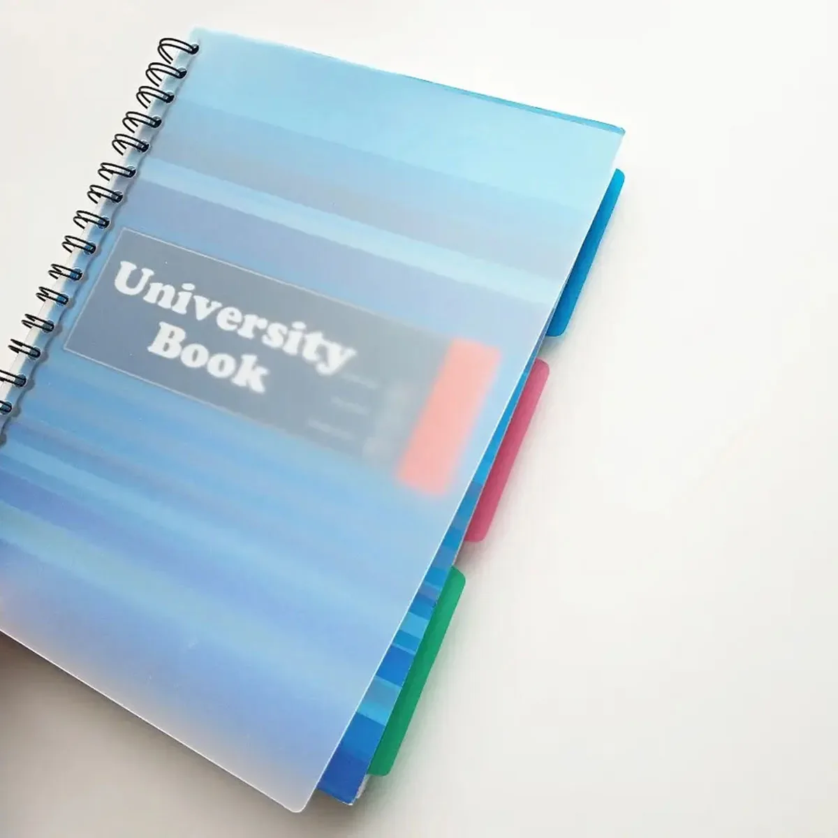 A4 Size Custom Spiral Coil Ring College Ruled Notebook Spiral Binding ...