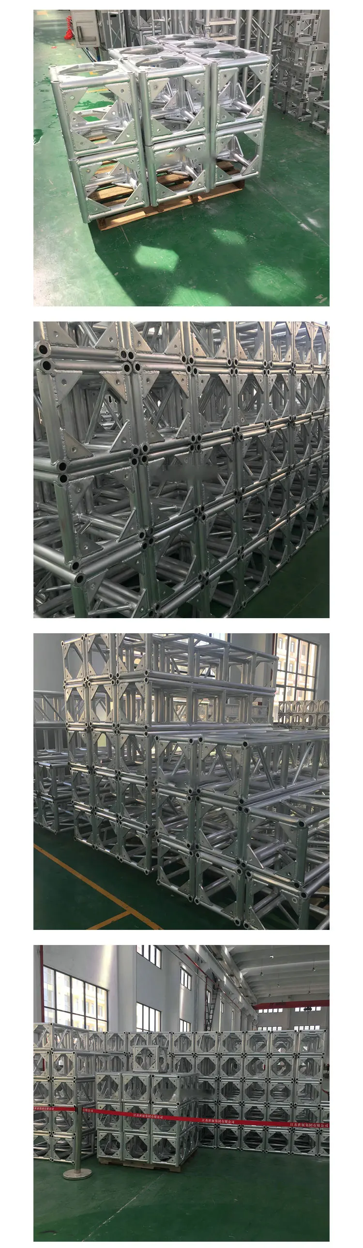 Outdoor Indoor Aluminum Box Structure Truss Corners For Outdoor Indoor ...