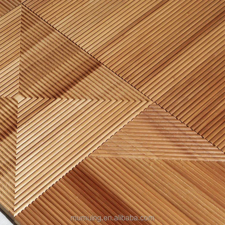 MUMU Decorative Building Timber Board Fabric Puzzle