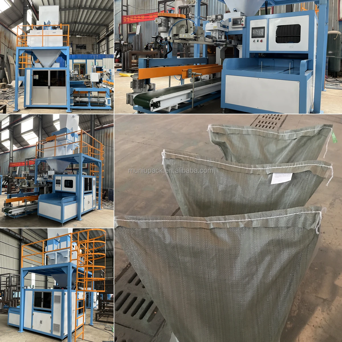 25kg/50kg Automatic Feed Sand Aggregate Packing Machine Full Automatic ...