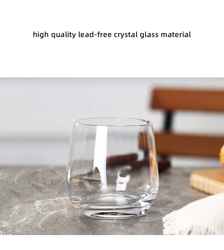 FAWLES Luxury Custom Water Glass Stemless Water Glasses Tumblers ...