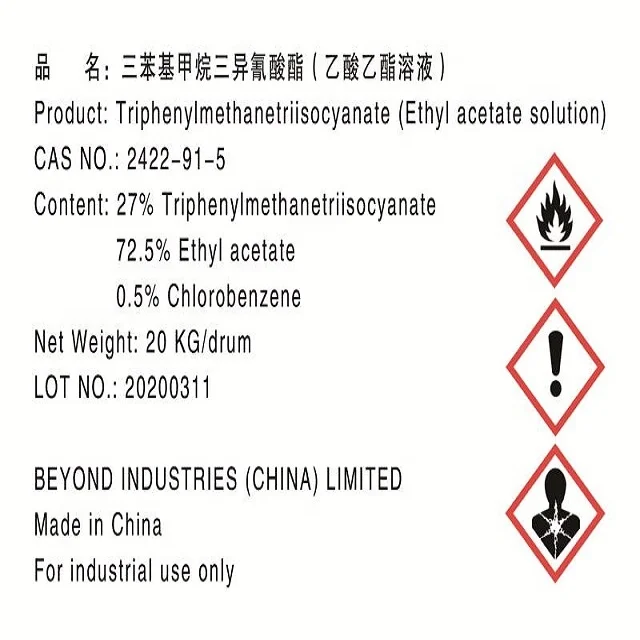 Strong Product: Desmodur Re/ Triphenylmethane Triisocyanate,Cas No ...