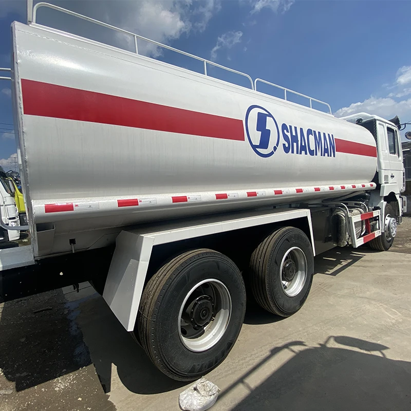 Shacman F3000 Oil Tank Truck 6x4 Used 25CBM Fuel Tank Truck 380HP ...