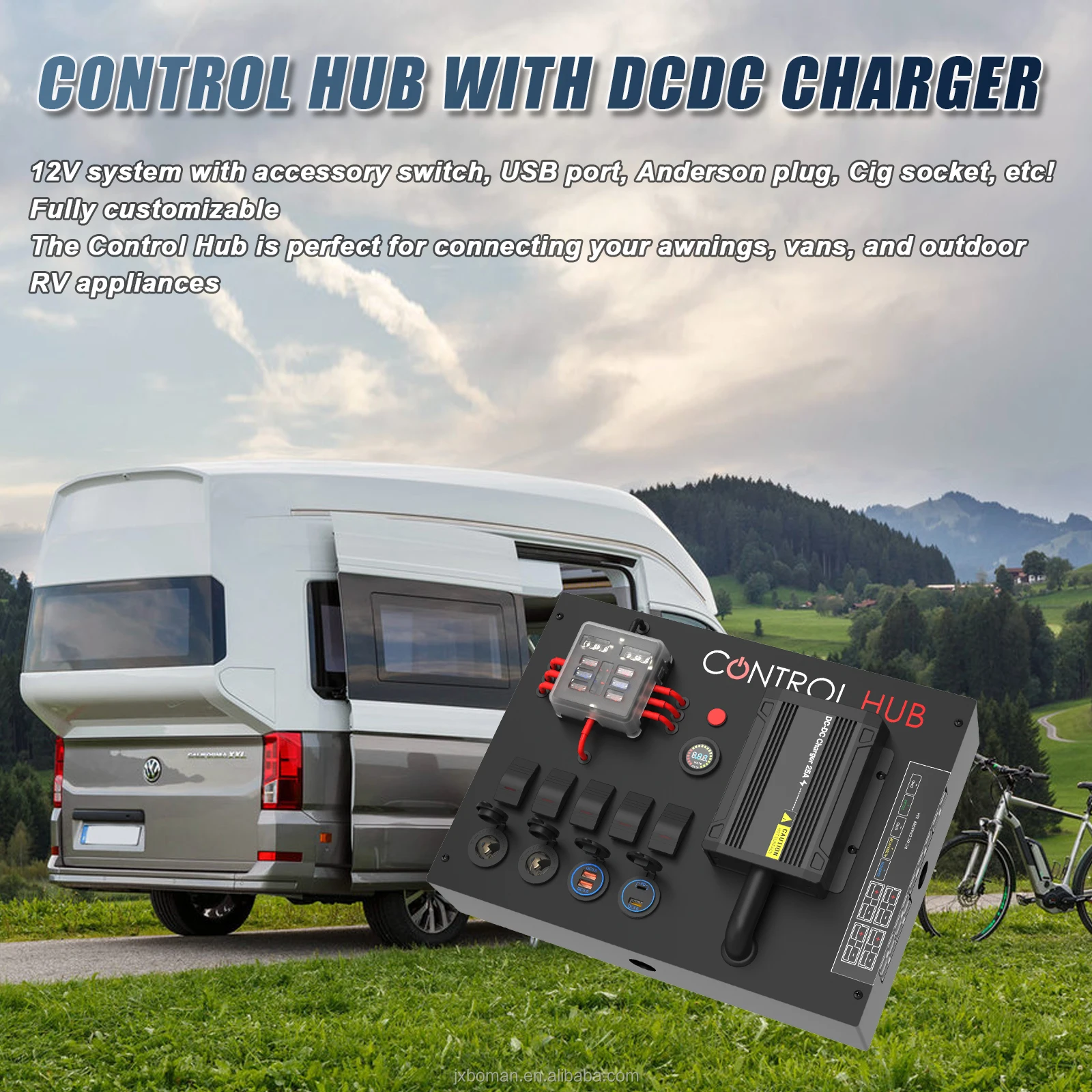 12v Volt 4wd Dual Battery System Dc Rocker Switch Power Distribution ...