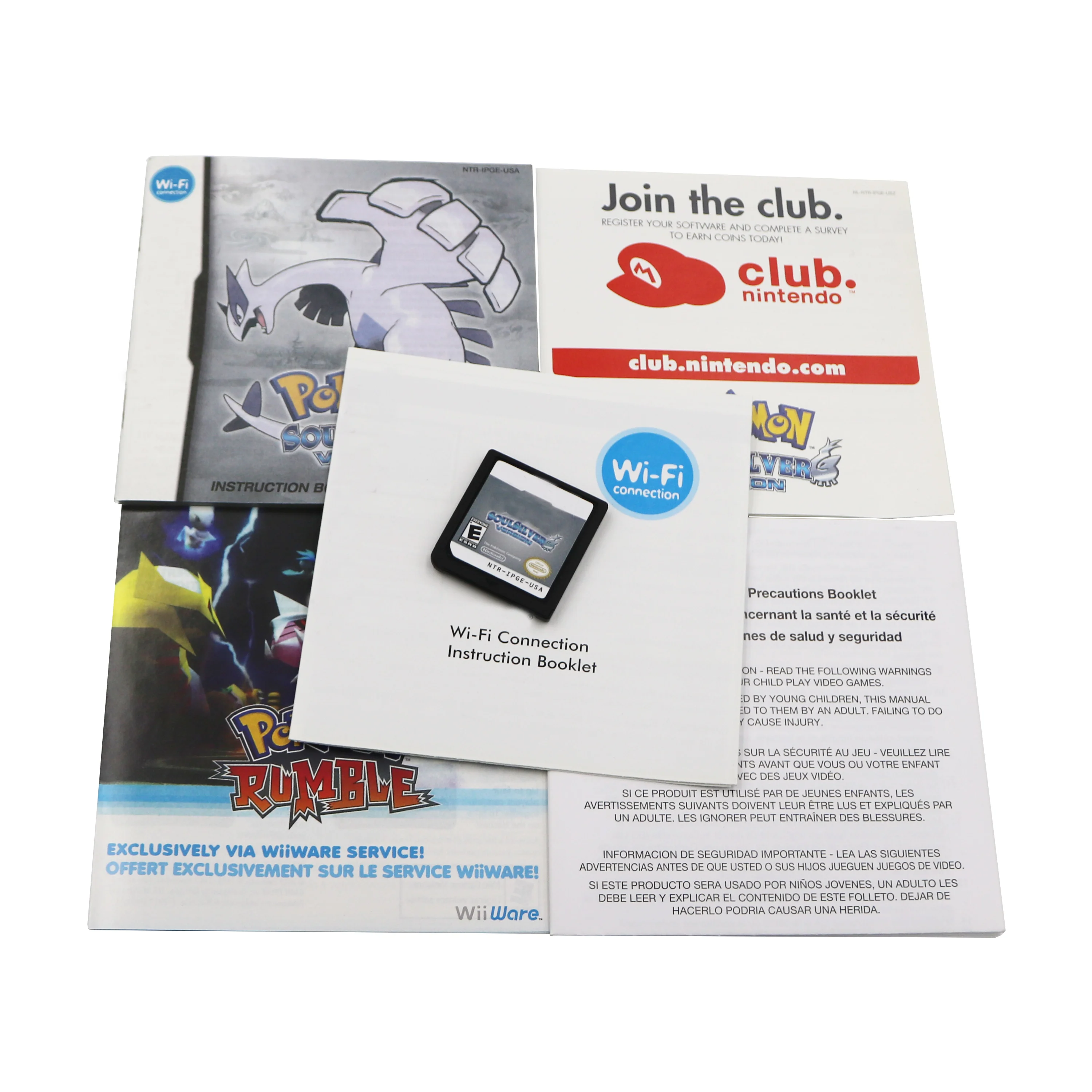 New Sealed Pack Pokemon Series Game Cartridge 1:1 Original Replica For ...