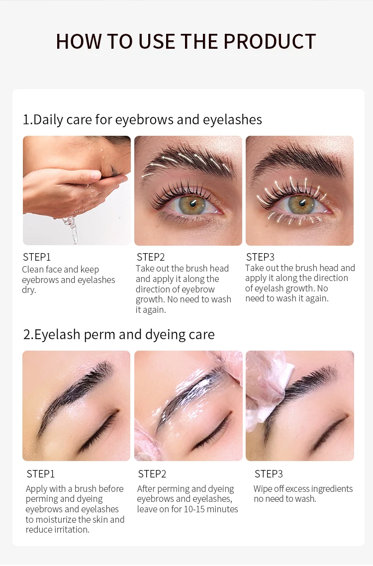 Lash Lift Solution Aftercare Eyelash Nourishing Oil 24k Gold Foil ...