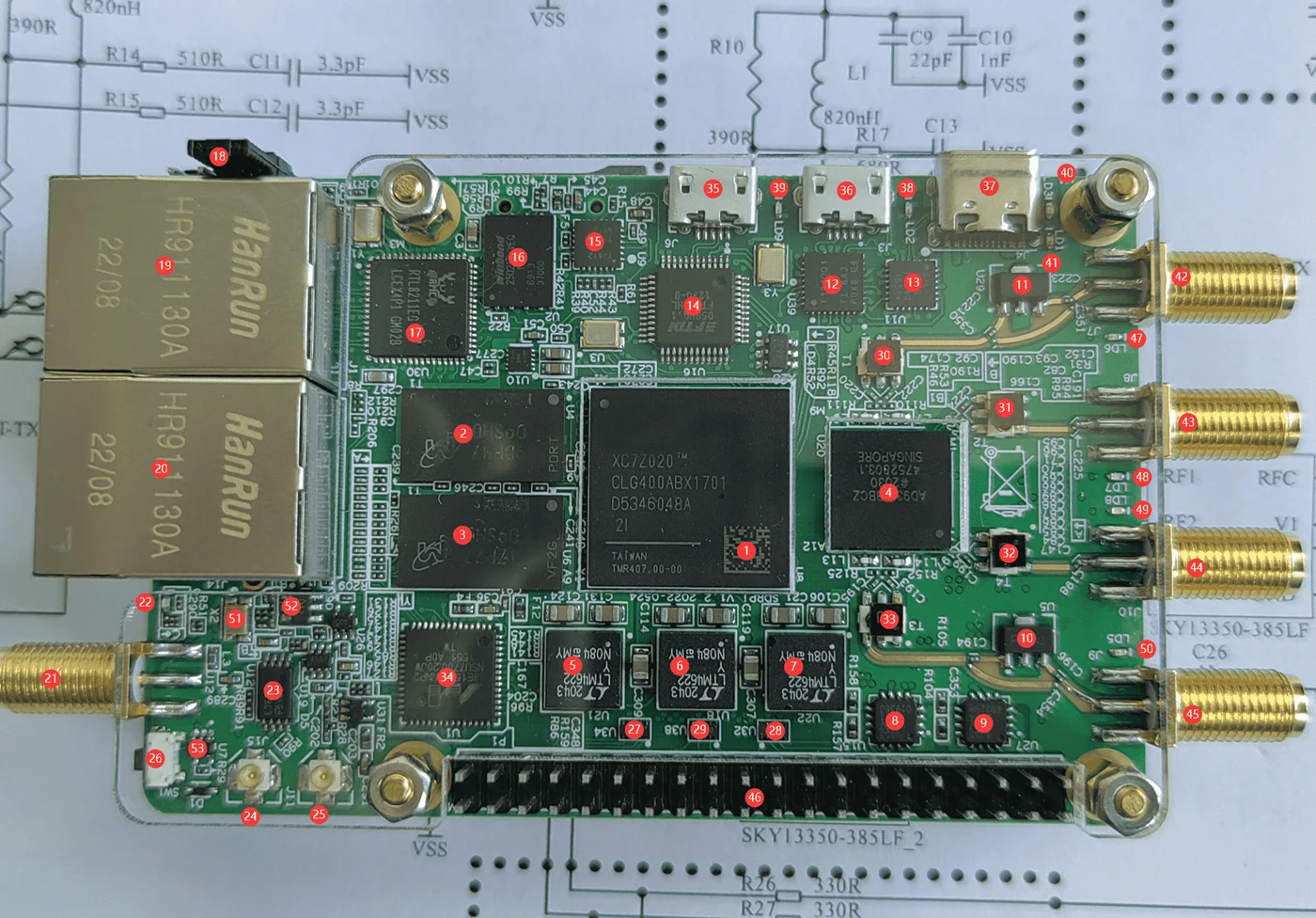 PACKBOXPRICE SDRPi SDR开发平台AD9361实验板Openwifi开发板| Alibaba.com