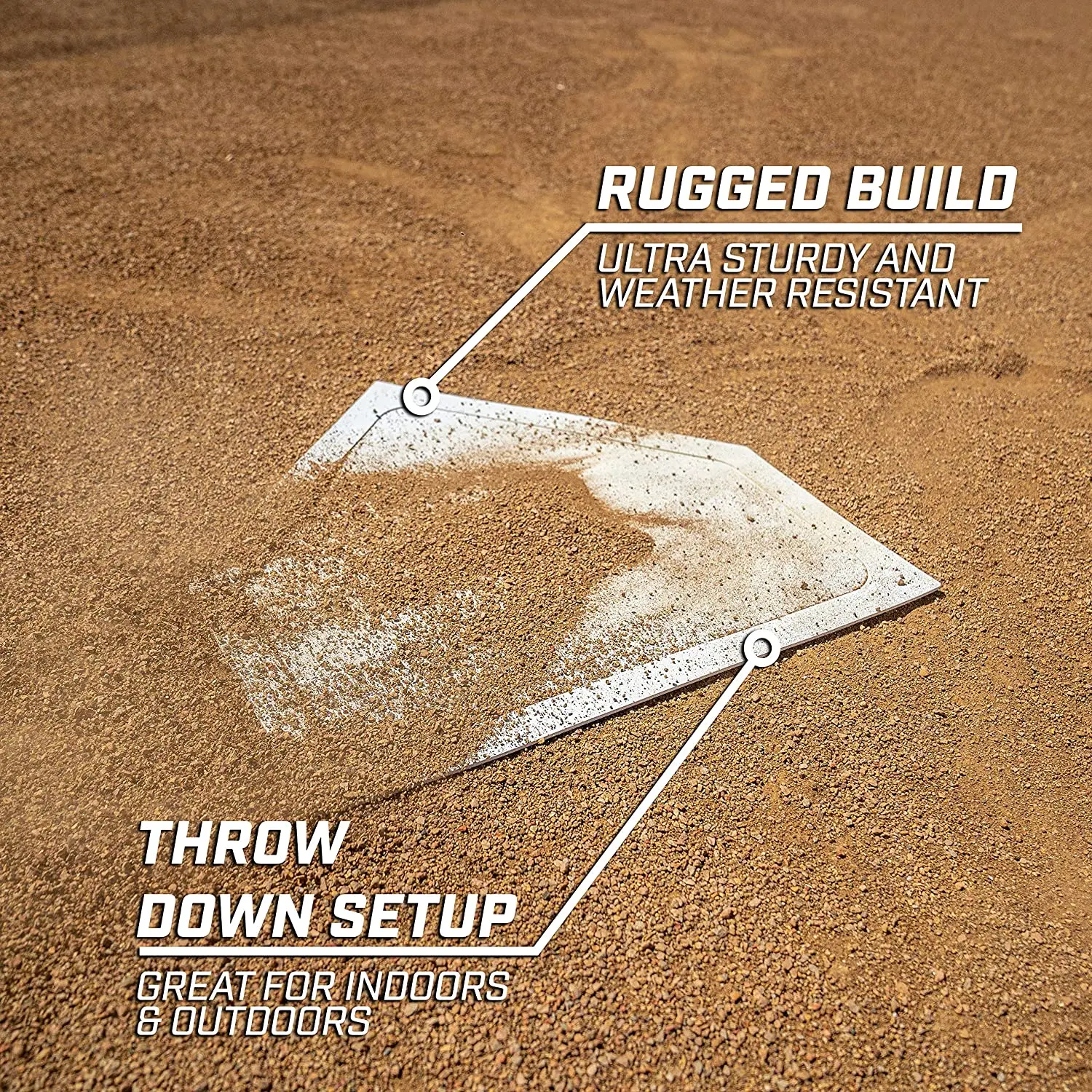 Bm02a Low Price Baseball Softball 5 Piece Base Set,Rubber Field Base ...