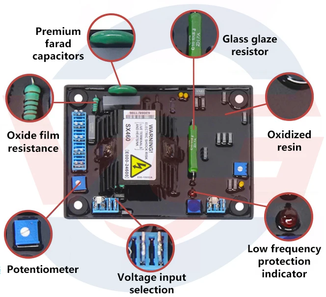 10 Kva Avr Para Generador De Escobillas - Reliable Performance
