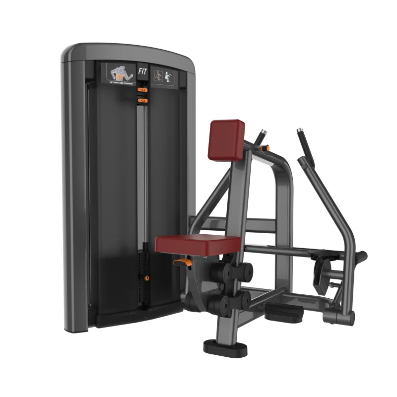 Commercial Fitness Lat Pulldown And Seated Row Machine Life Fitness Seated Back Row Machine ...