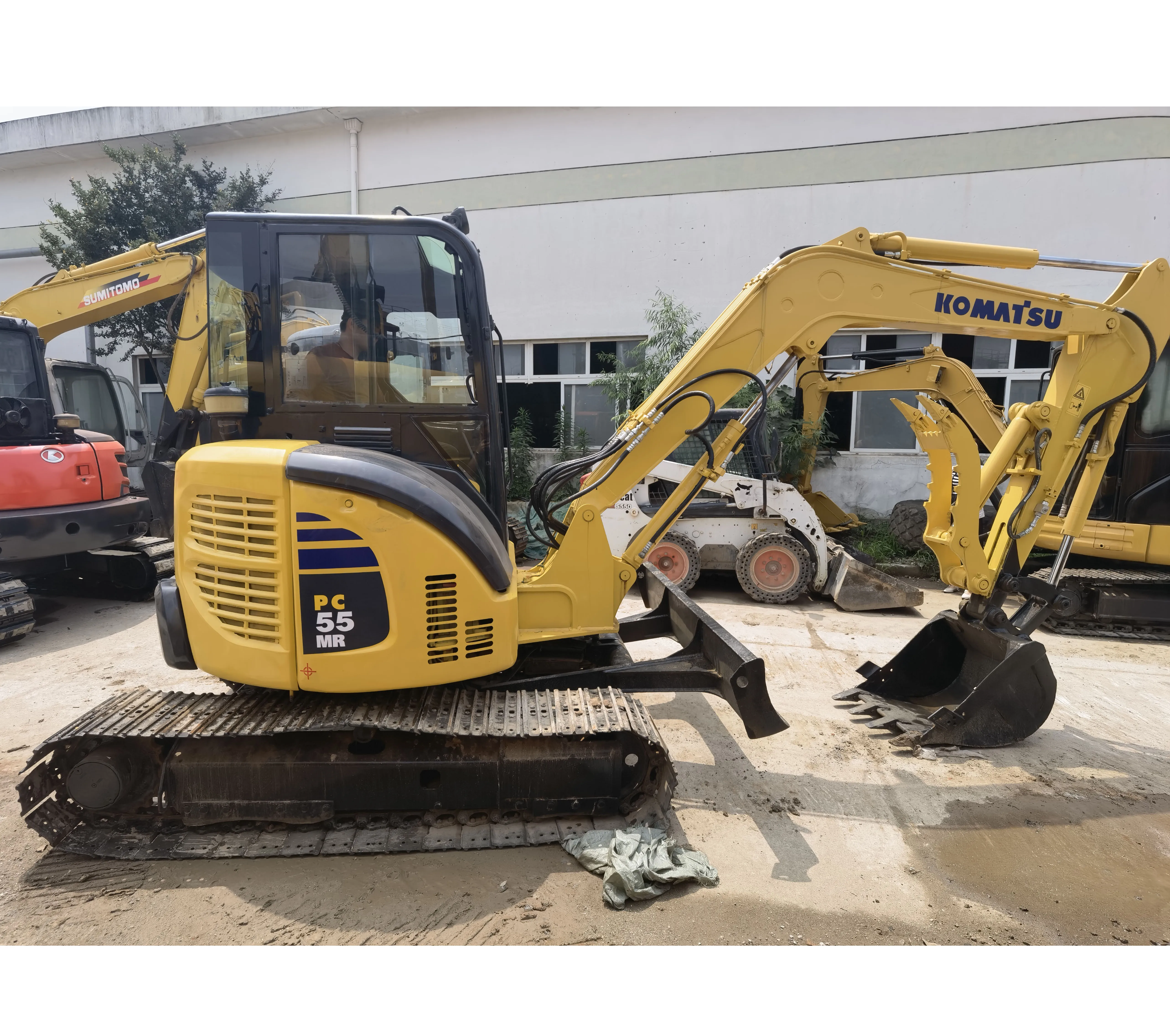 Japan Original Cheap Sale Used Komatsu Pc55mr Multi Function Mini Digger Crawler Excavator - Buy ...