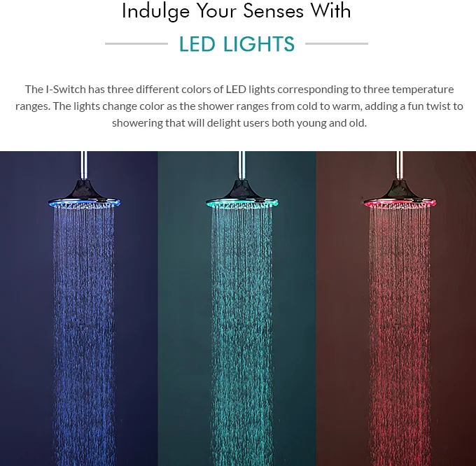 3f168 Factory Directly Abs Sensor Shower Head Chromed Abs Sensor Shower ...