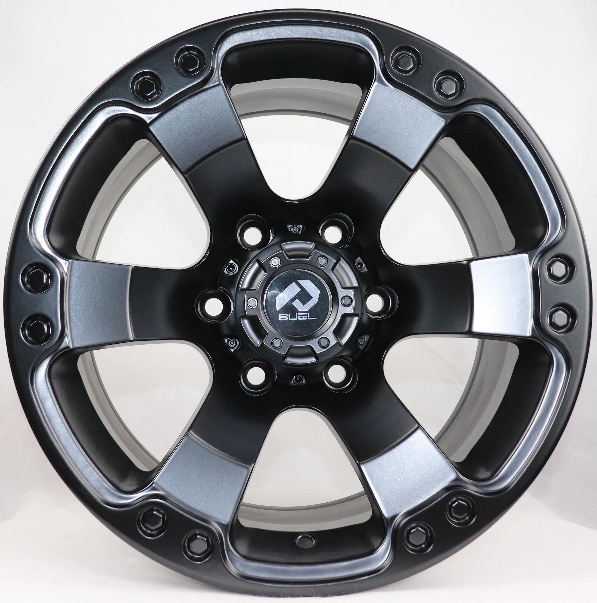 16 inch SUV Aftermarket Off Road wheel Alloy Car Rims 6 Lugs 6 Holes ...