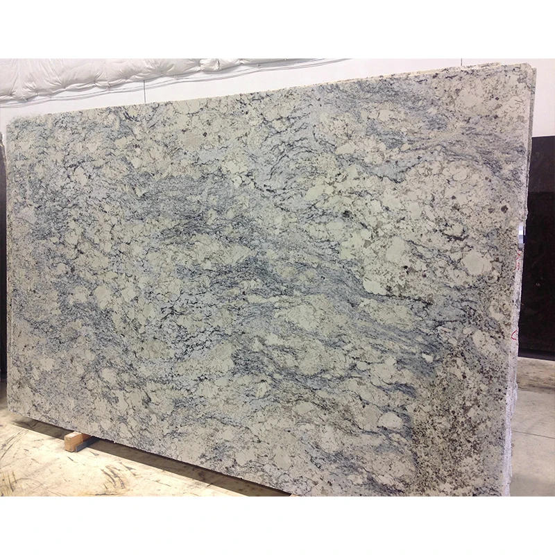 Ice White Granite Kitchen Island Top | Durable White Galaxy Granite ...