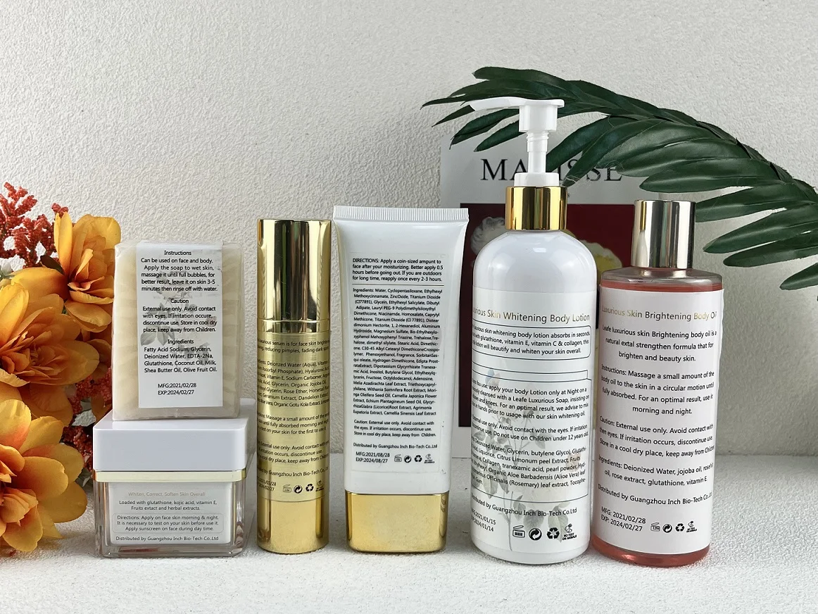 Best Glow Face Products - Nourishing & Anti-Aging Set