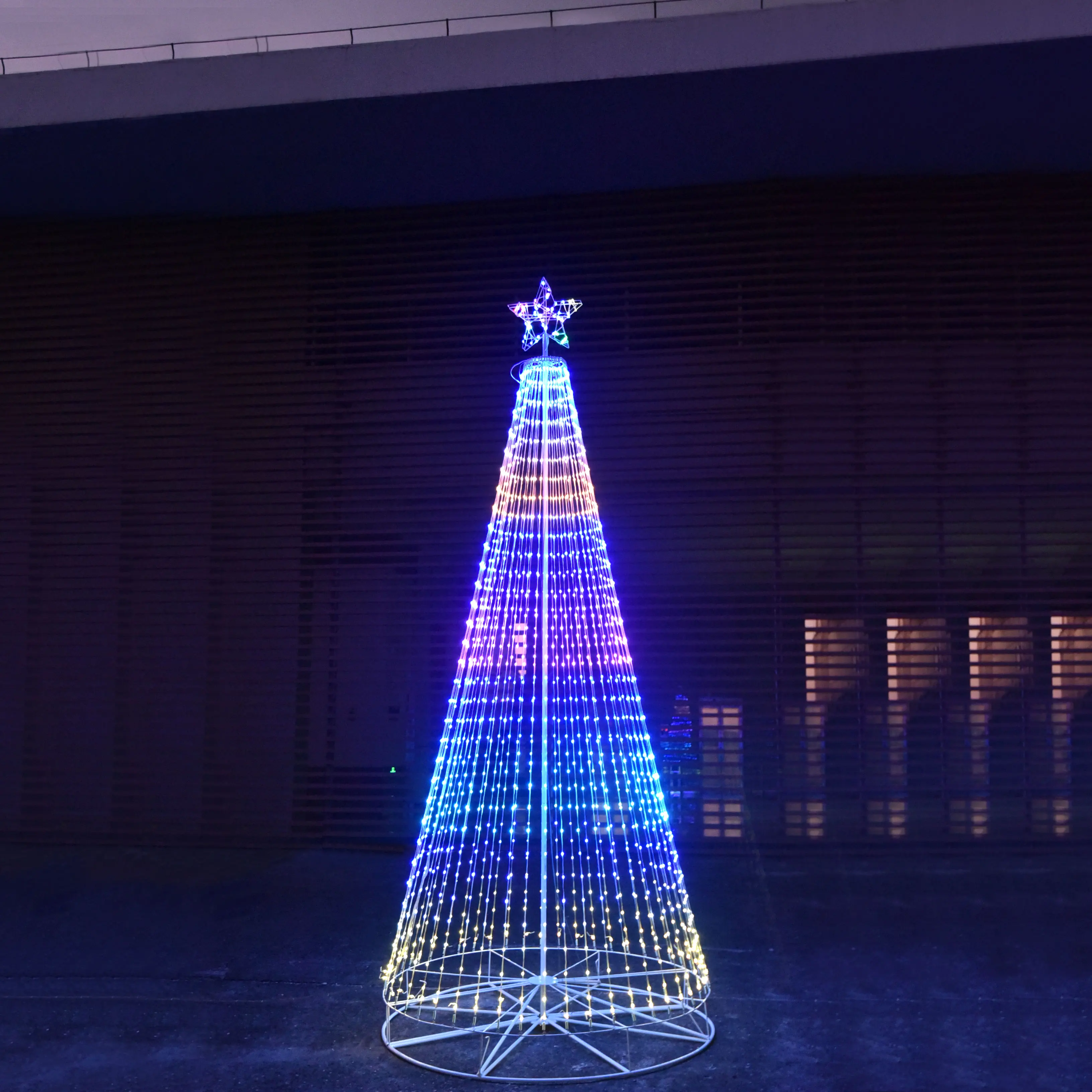 Outdoor Christmas LED Pixel Tree - Smart & Waterproof