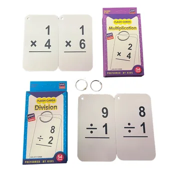 Addition/subtraction/division & Multiplication Flash Cards Kids ...