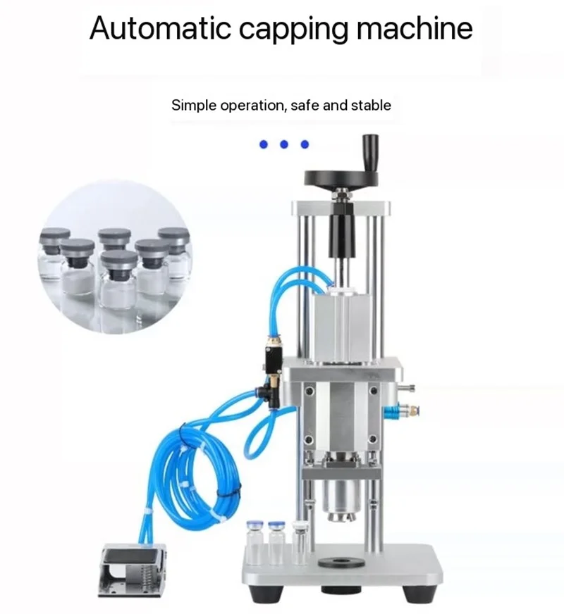 Penicillin Oral Liquid Bottle Cap Machine Aluminum Glass Small Bottle ...