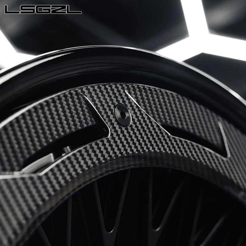 Carbon Fiber Sports Car Rims Forged Aluminum Alloy 5x114.3 5x120 5x130 ...