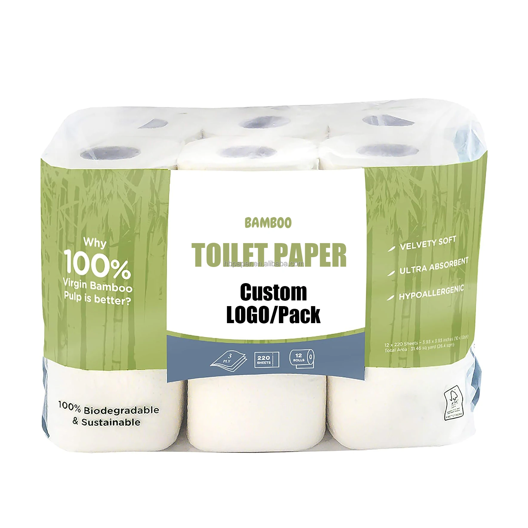 Toilet Factory - Private Label Biodegradable Toilet Tissue