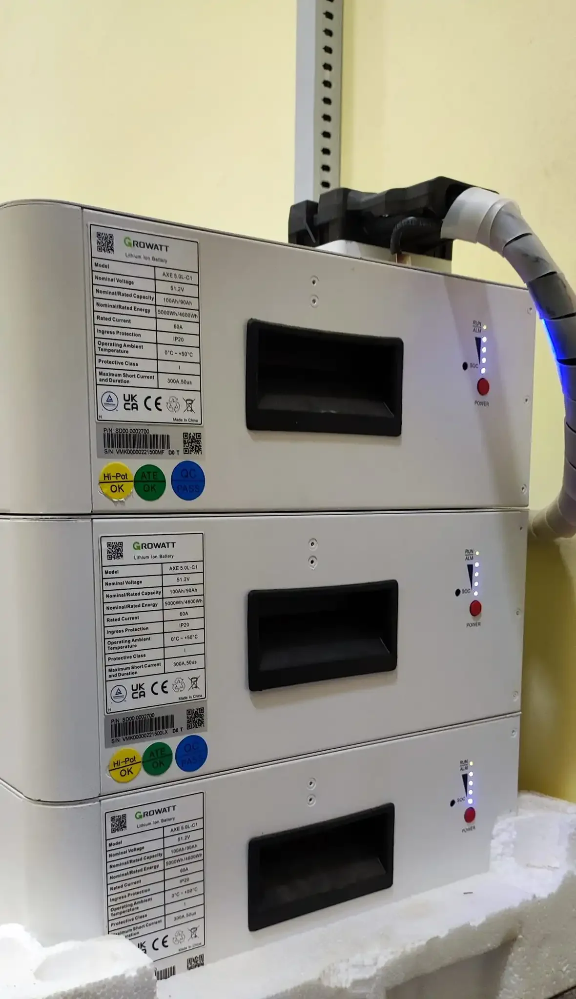 Growatt AXE 5.0L Modular Battery - High Capacity & Longevity