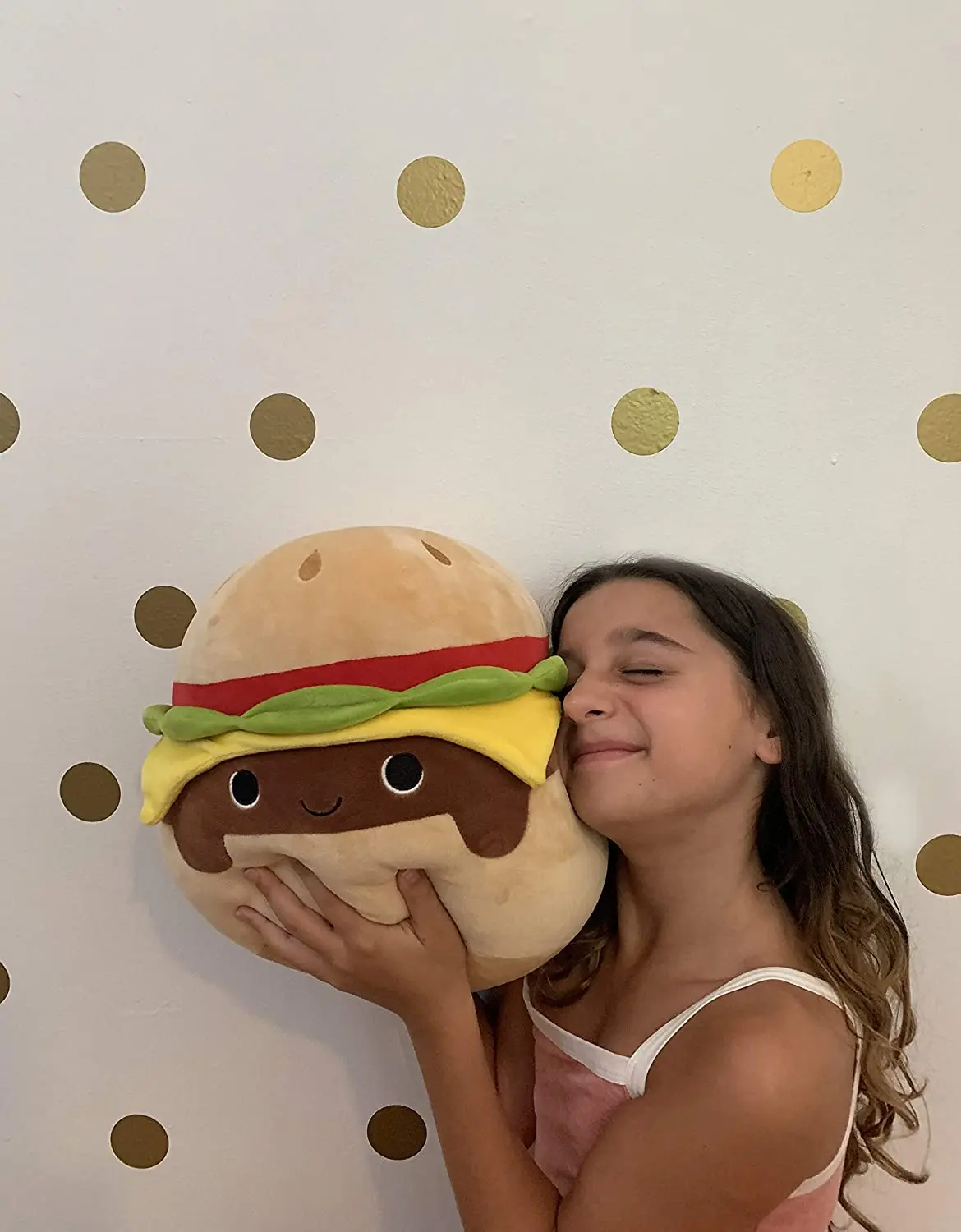 Custom Cheeseburger Pillow - Fluffy Stuffed Hamburger