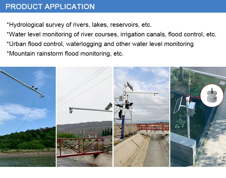 Holykell RS485 Non Contact Radar Type River Water Level Meter
