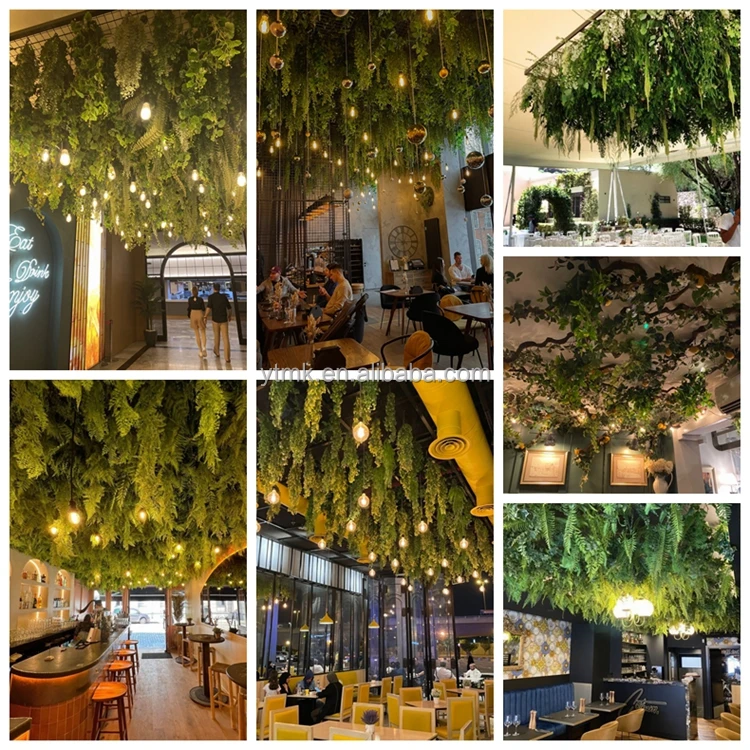 Green Simulation Leaf Faux Flower Vine - High Quality Decor