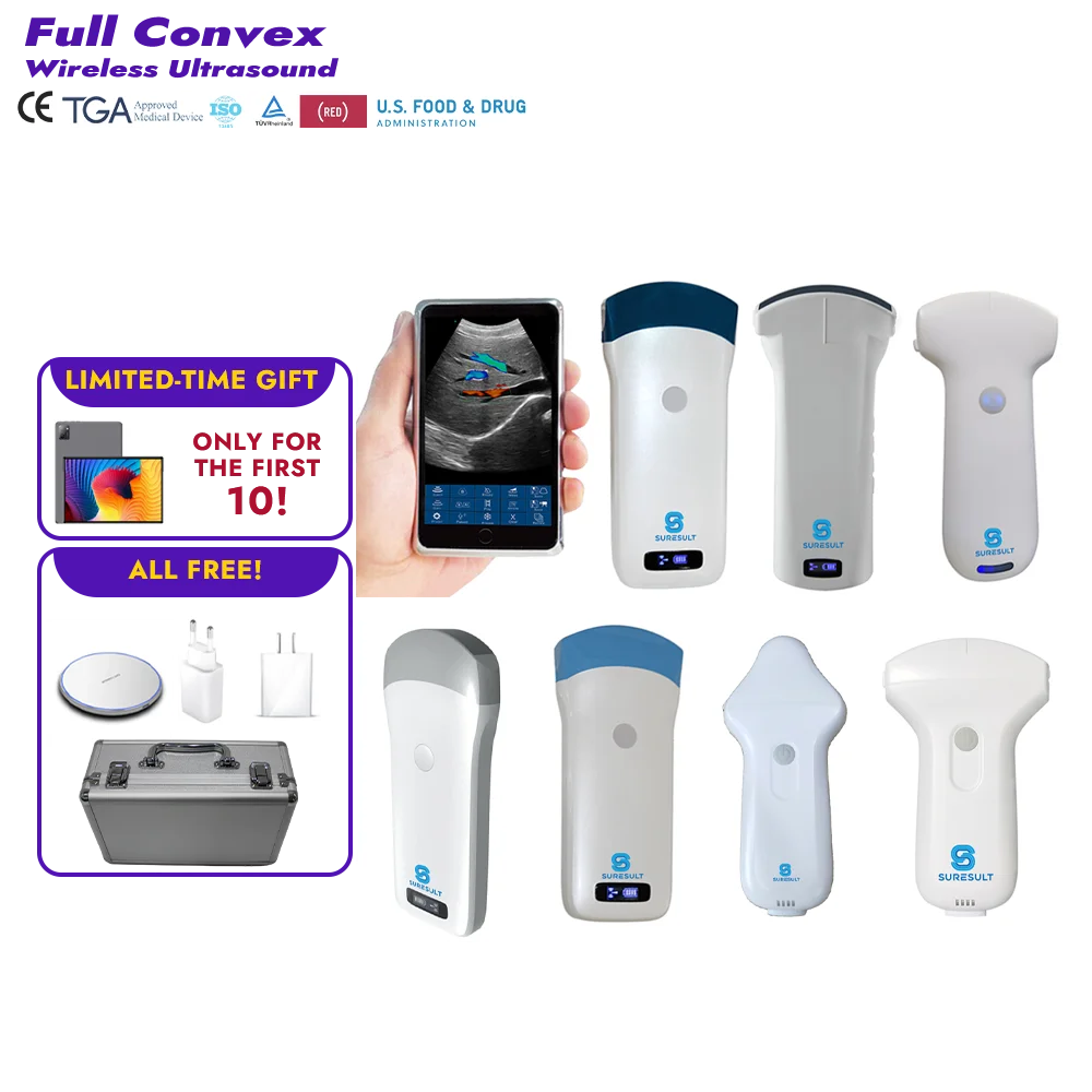 Suresult Wireless Transvaginal Ultrasound Probe - Konted C10 Android