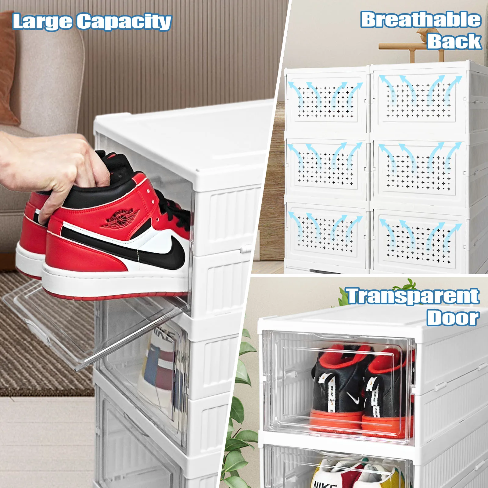 Collapsible Storage Box - Space-Saving Organizer