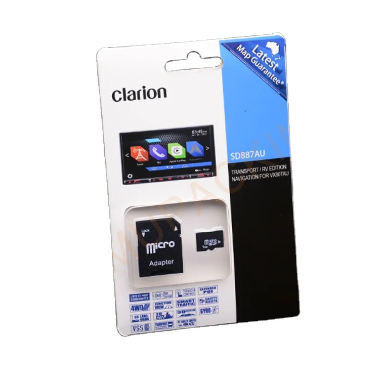 Custom Package Micro SD SSD Card Blister Packaging