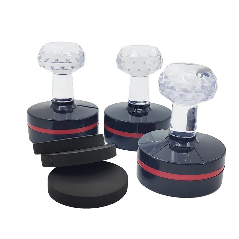 Shiny Stamps Hb Crystal Handle Flash Stamp Decorative Rubber Stamp ...