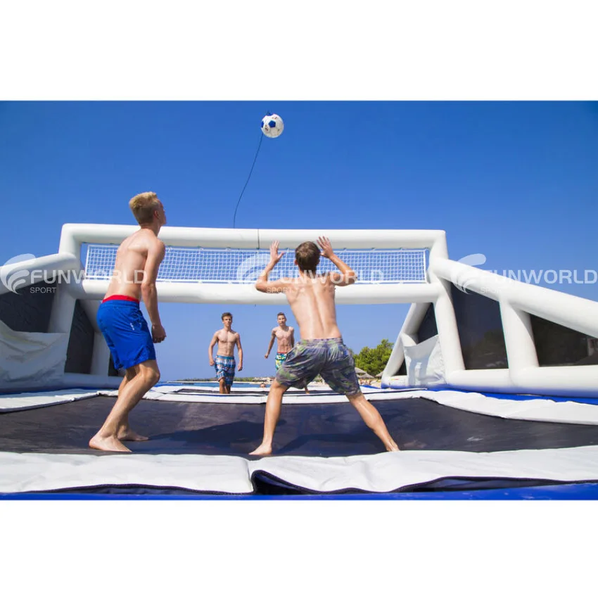 Outdoor Inflatable Floating Volleyball Court - Funworldsport