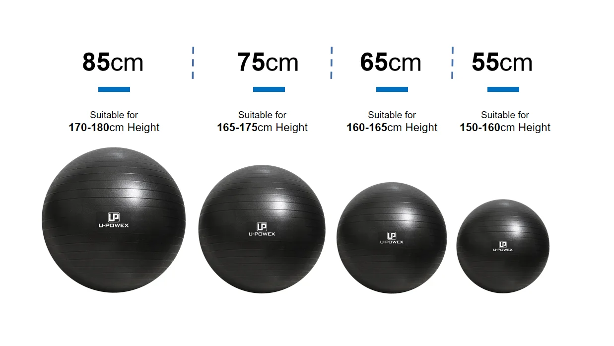 Pvc Mini Stability Balance Ball 20cm 25cm 30cm Pilates Exercise Yoga ...