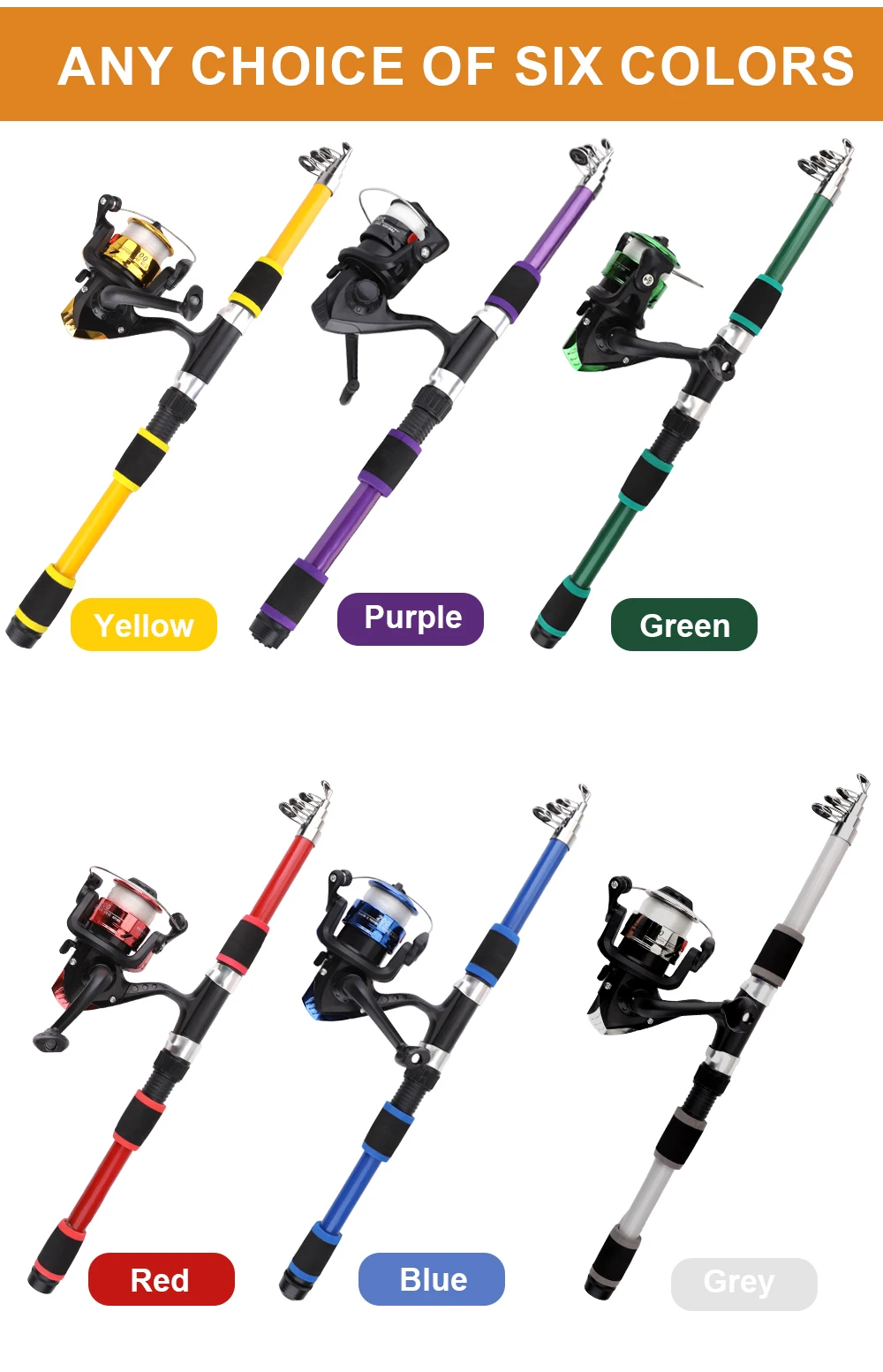 FTK 1.8M Spinning Fishing Rod - Versatile and Durable Gear