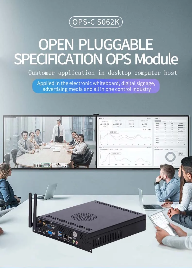 Win 10 Pro Ops Mini Pc Gaming Android Interactive Whiteboard H310c I7 6400 Ops Pc For Education ...