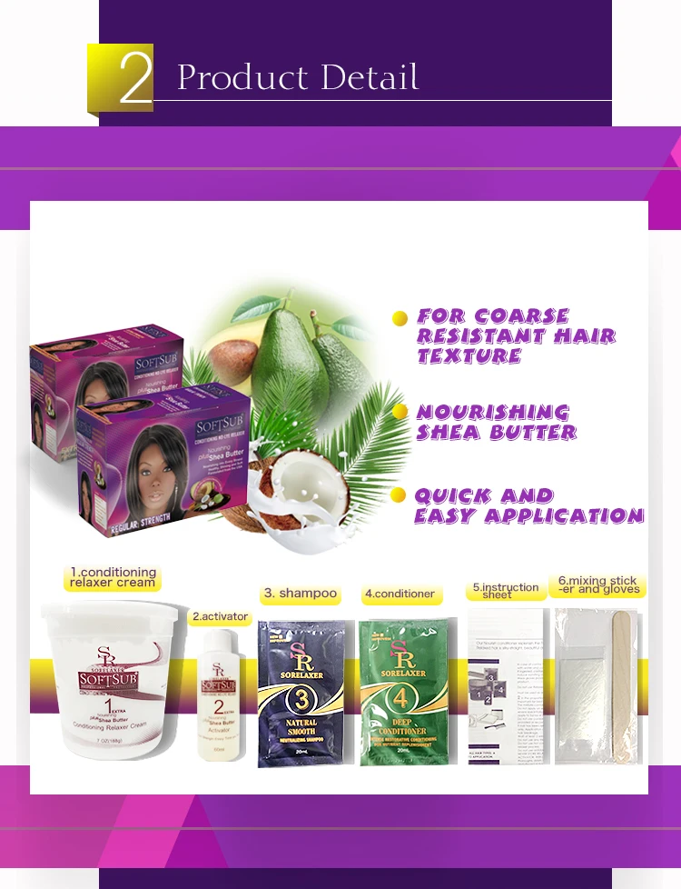 Hot Sell Relaxers For Black Hair Relaxer For Black Women Conditioning ...