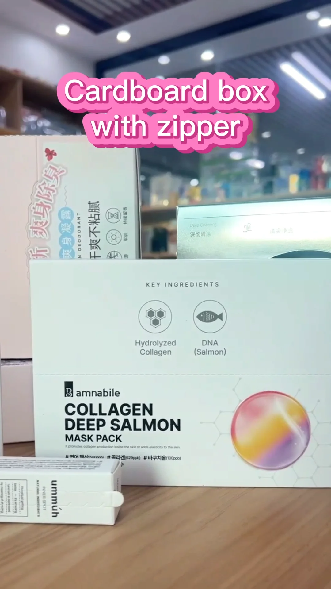 Kraft Boxes Tear Open Zipper Tear Strip Mailer Packaging Shipping Box ...