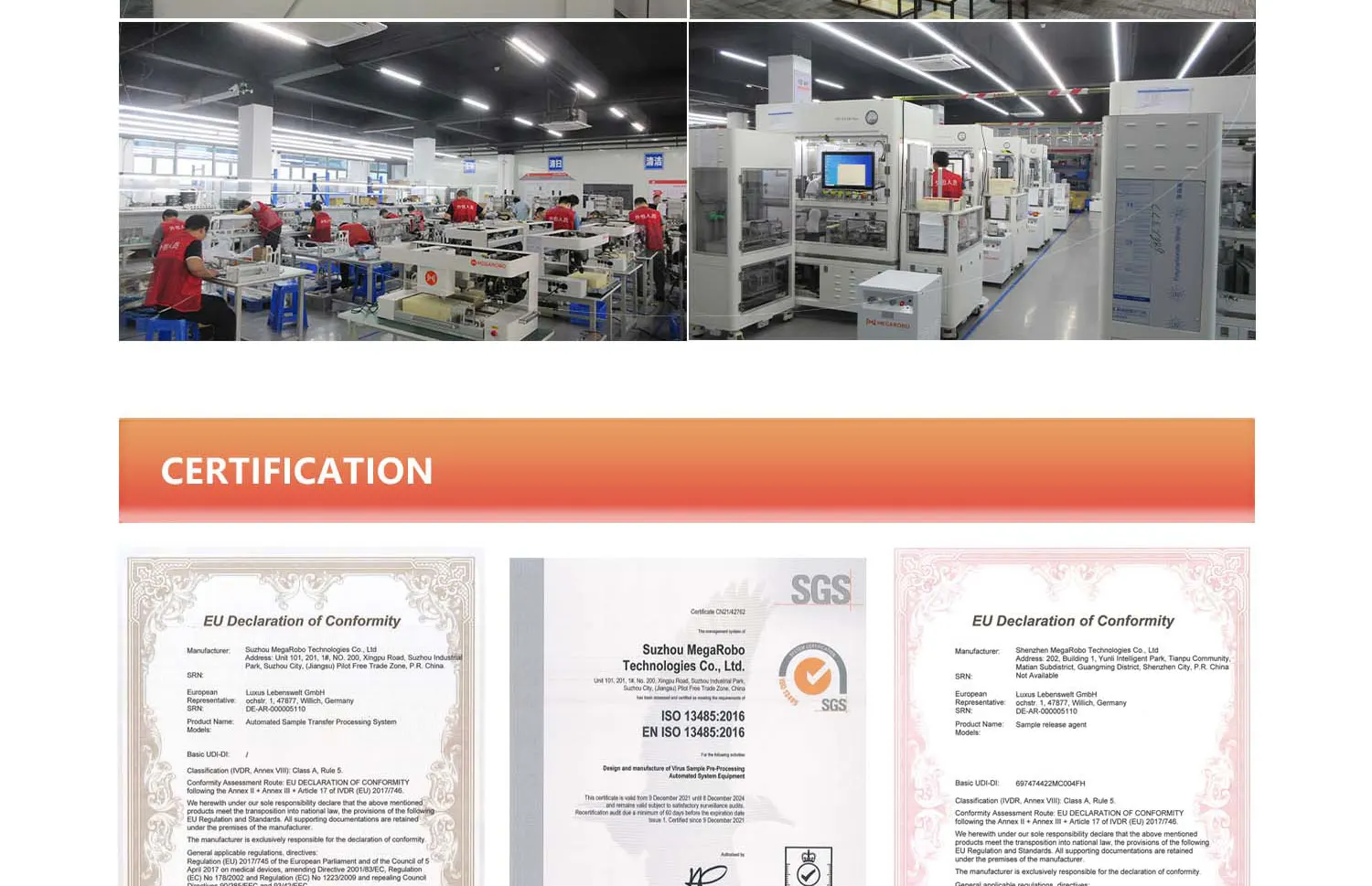 Megarobo High Throughput Automated Pipetting Processing System Handle ...