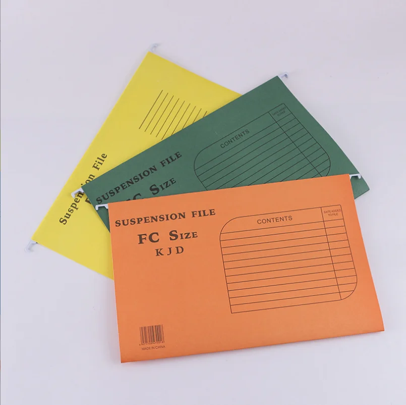 Custom Handmade Paper File Folder Suspension File Folder Hanging File ...