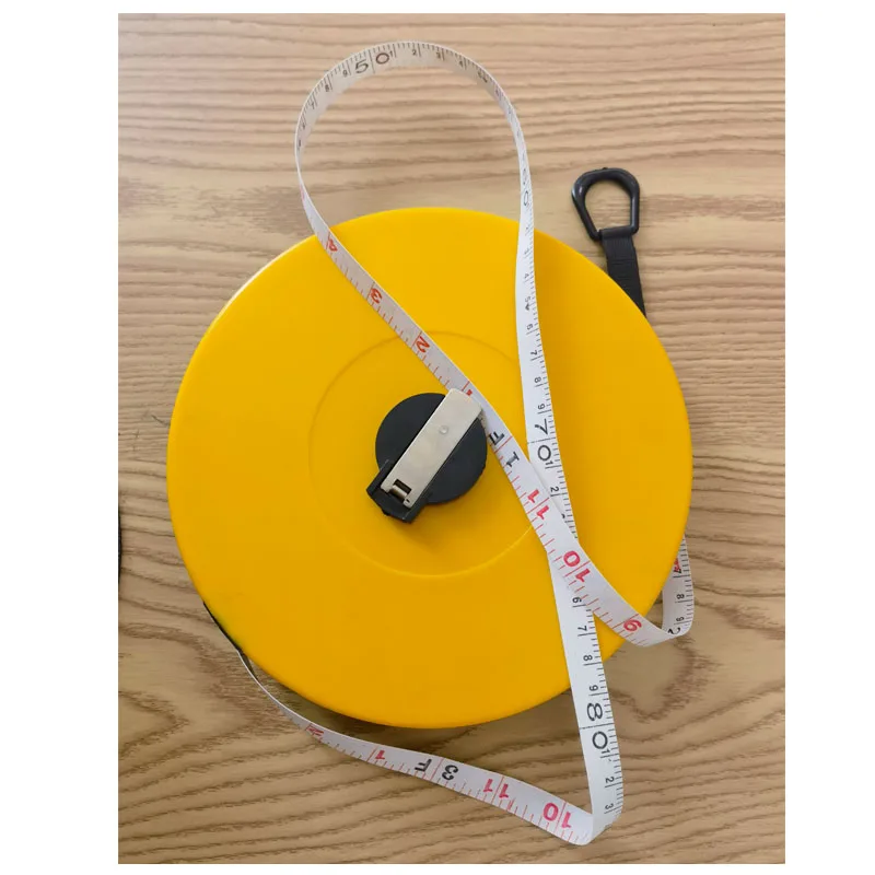 Industrial 20M 30M 50M Retractable Double Side Long Soft Fiberglass ...