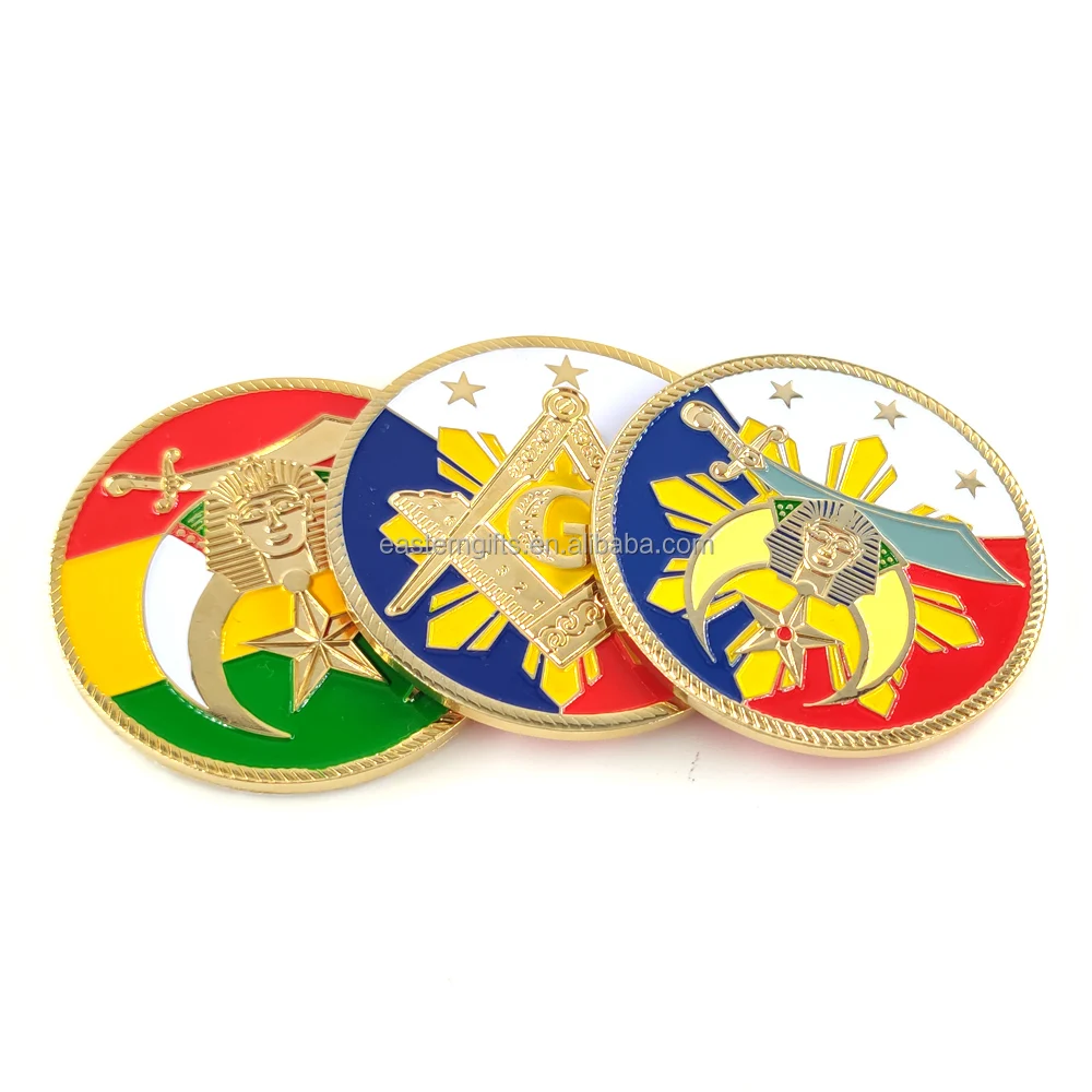 Philippine Masonic Car Emblem Metal Craft Freemasonry Regalia Badge ...