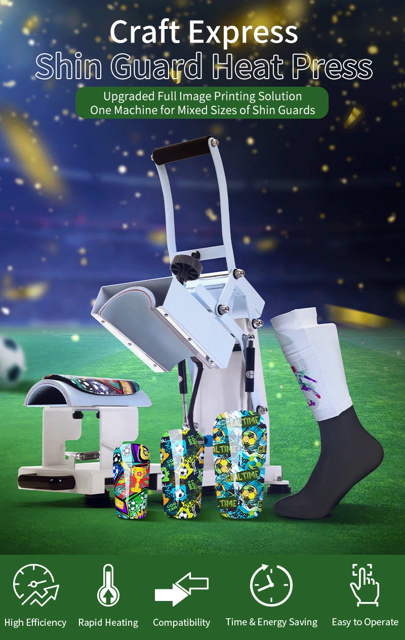 Bestsub Wholesale Sublimation Transfer Shin Guard Heat Press Machine ...