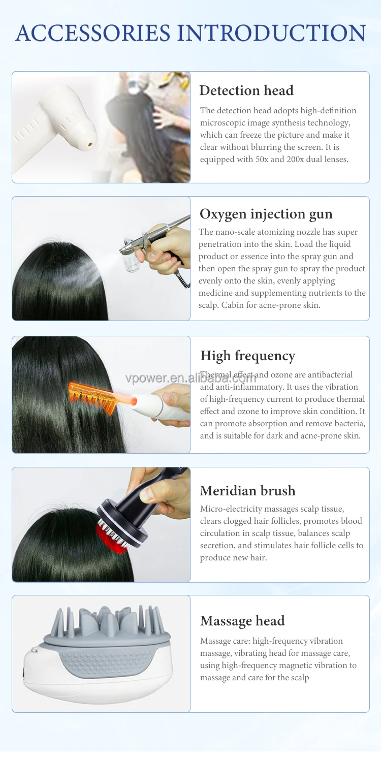 Dermasha 2024 Hair Growth Machine For Professionals Scalp Analyzer Skin ...