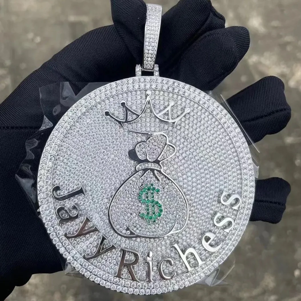Iced Out Letter Pendants A-Z - Custom Hip Hop Initials