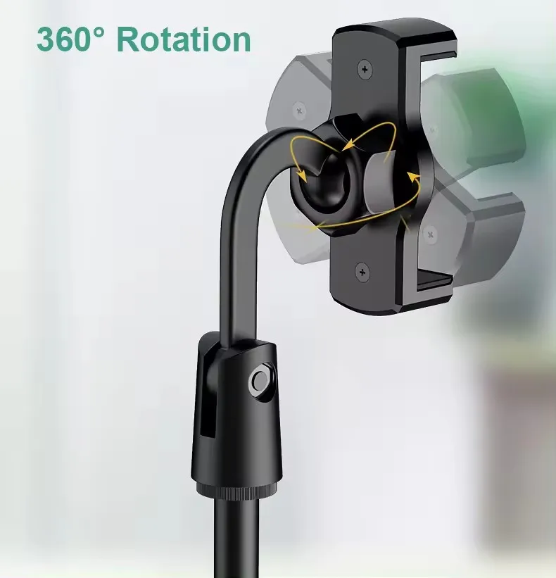 Multifunction Desk Cell Phone Stand - Perfect for Video Recording