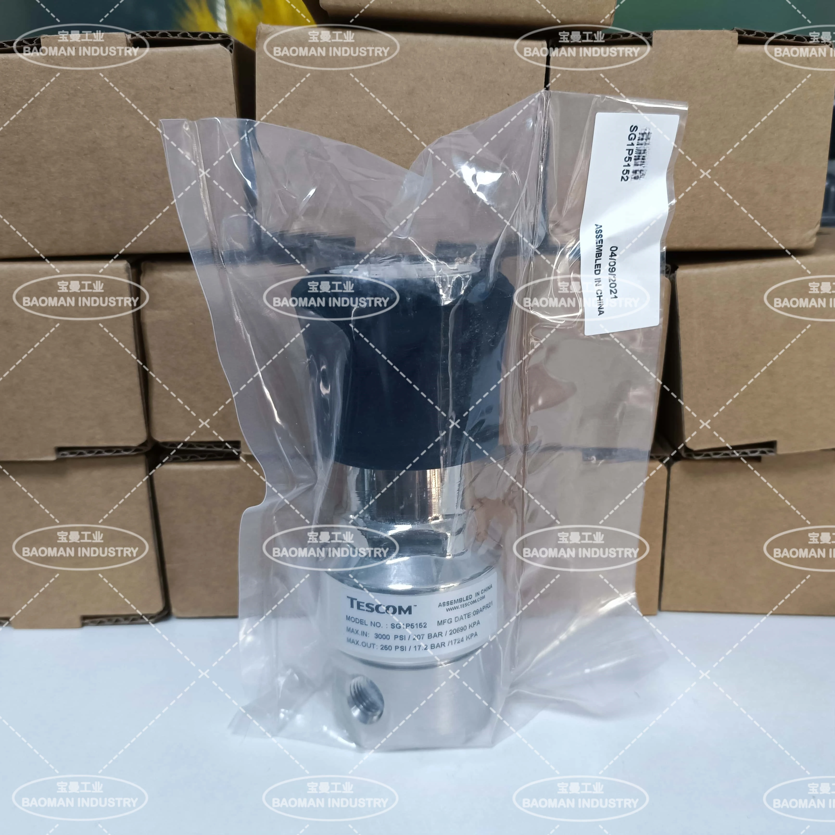 Emerson TESCOM 26-1100 Pressure Reducing Regulator - Customized Support