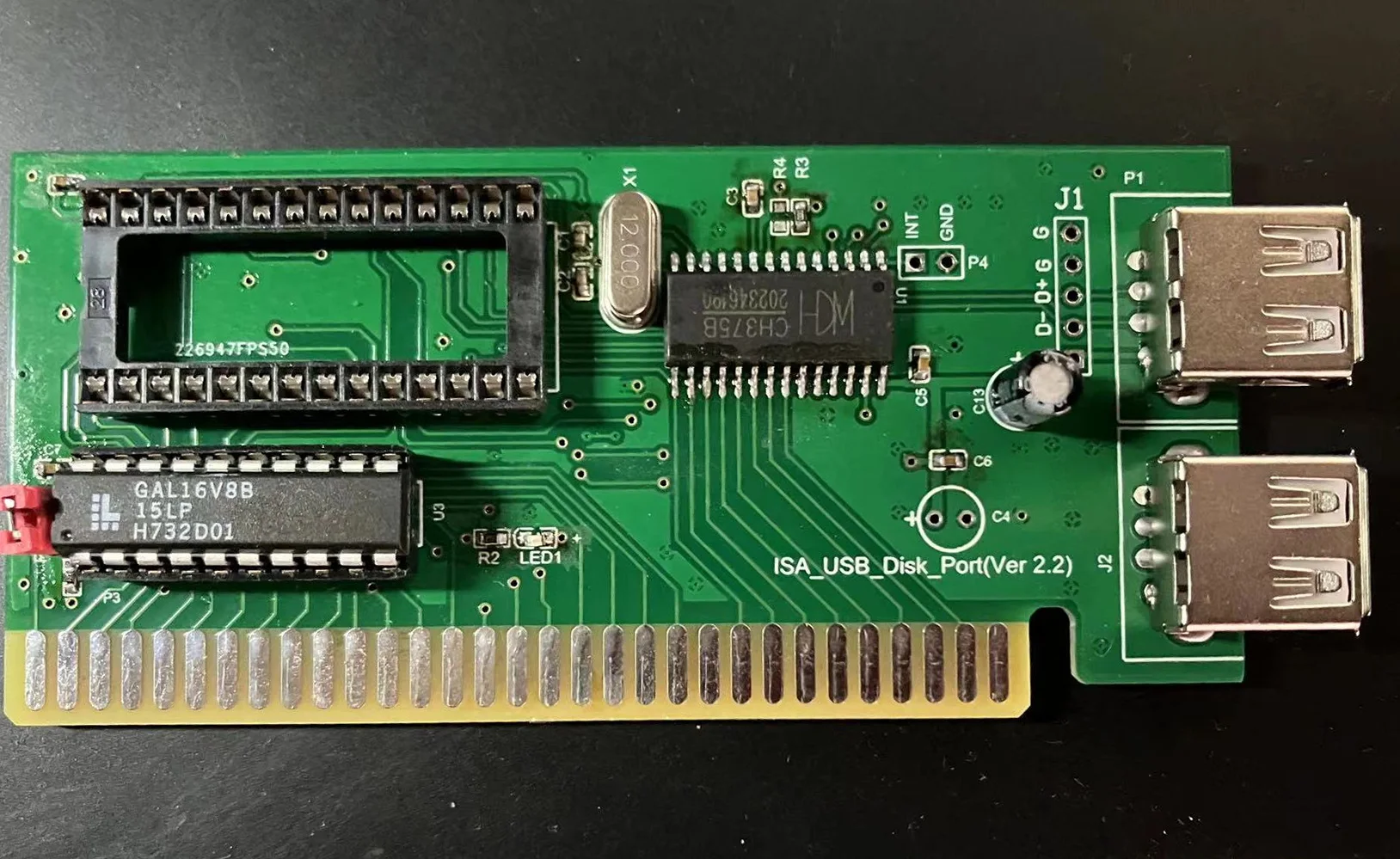 ISA to USB ISA to U 디스크 ISA 인터페이스 산업용 제어 장비용 USB 인터페이스/어댑터 카드| Alibaba.com