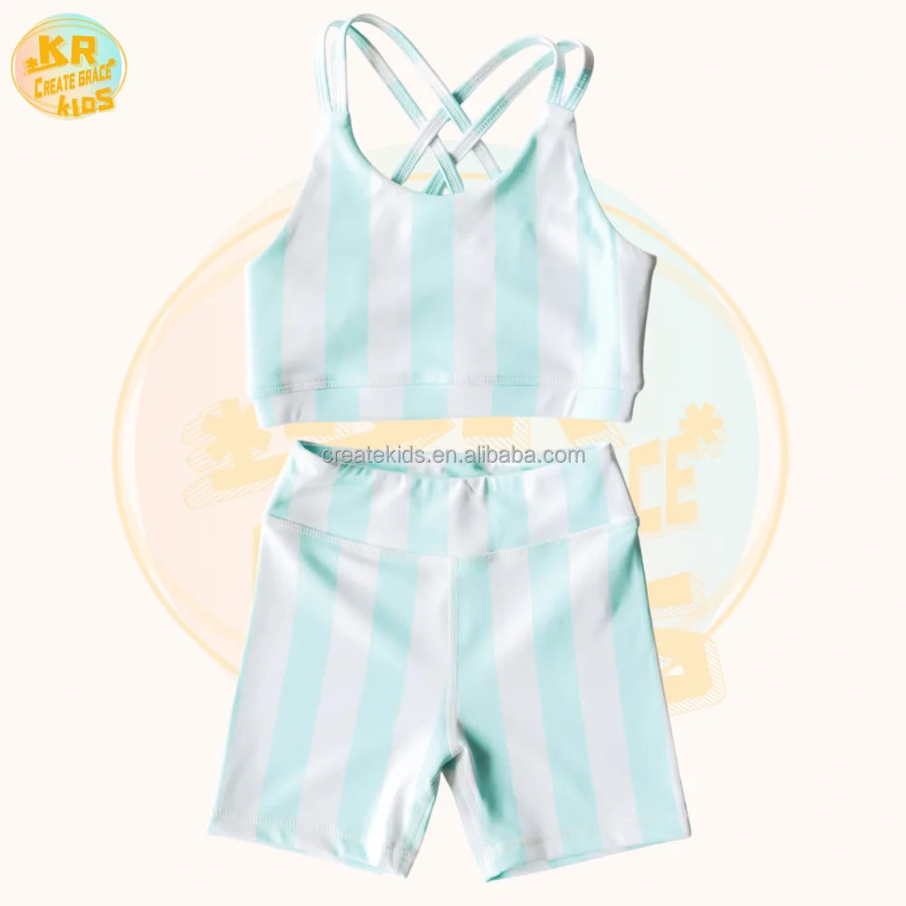 Factory Athletic Wear Set Girls Yoga Wear Suit Fitness Jogging High ...